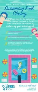 Items On Your To-Do List for Swimming Pool Closing | S & H Pools
